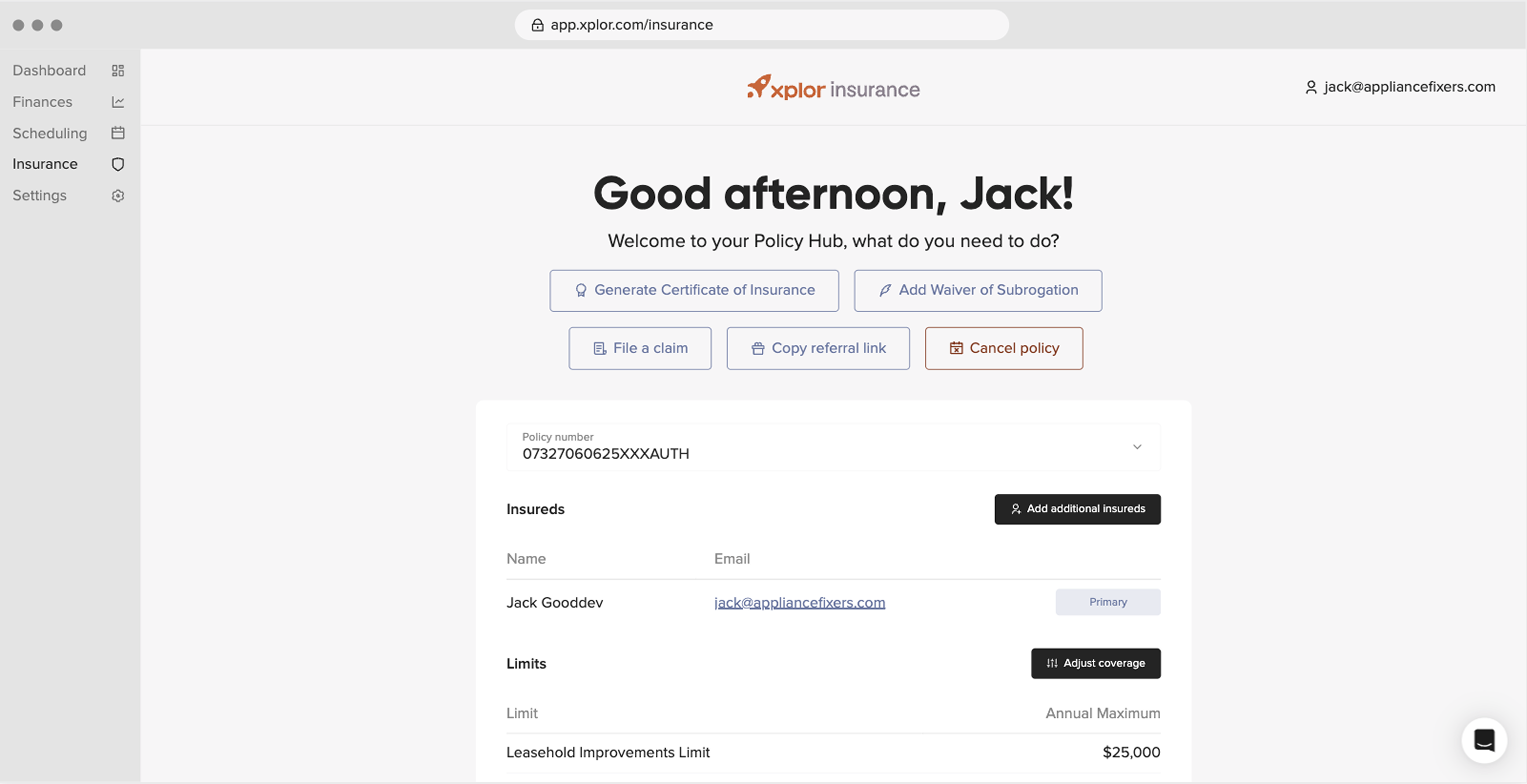 Authentic | Your insurance program in a box