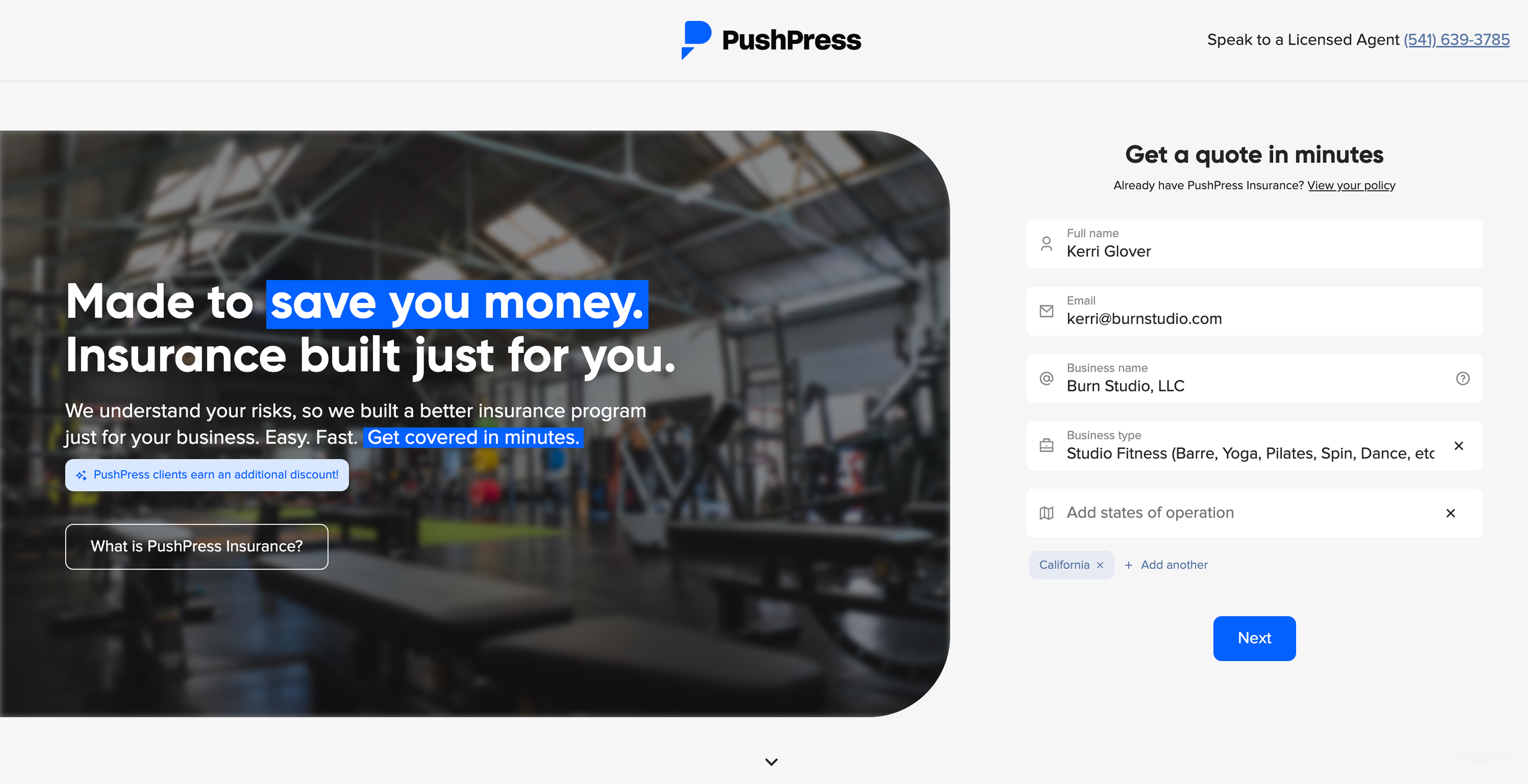 Authentic | Your insurance program in a box